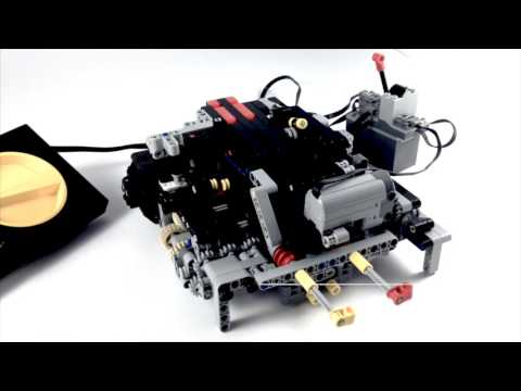Dual clutch gearbox Lego II - YouTube
