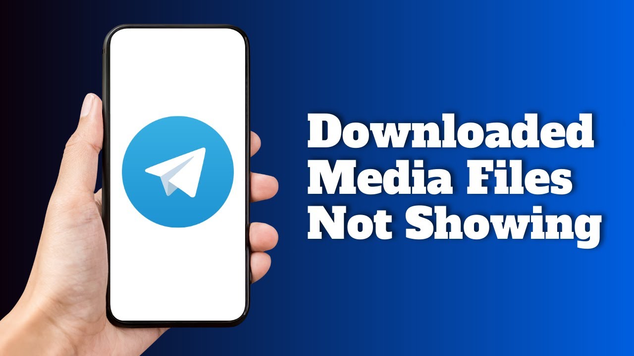 How To Fix Telegram Downloaded Media Files Not Showing | Telegram ...