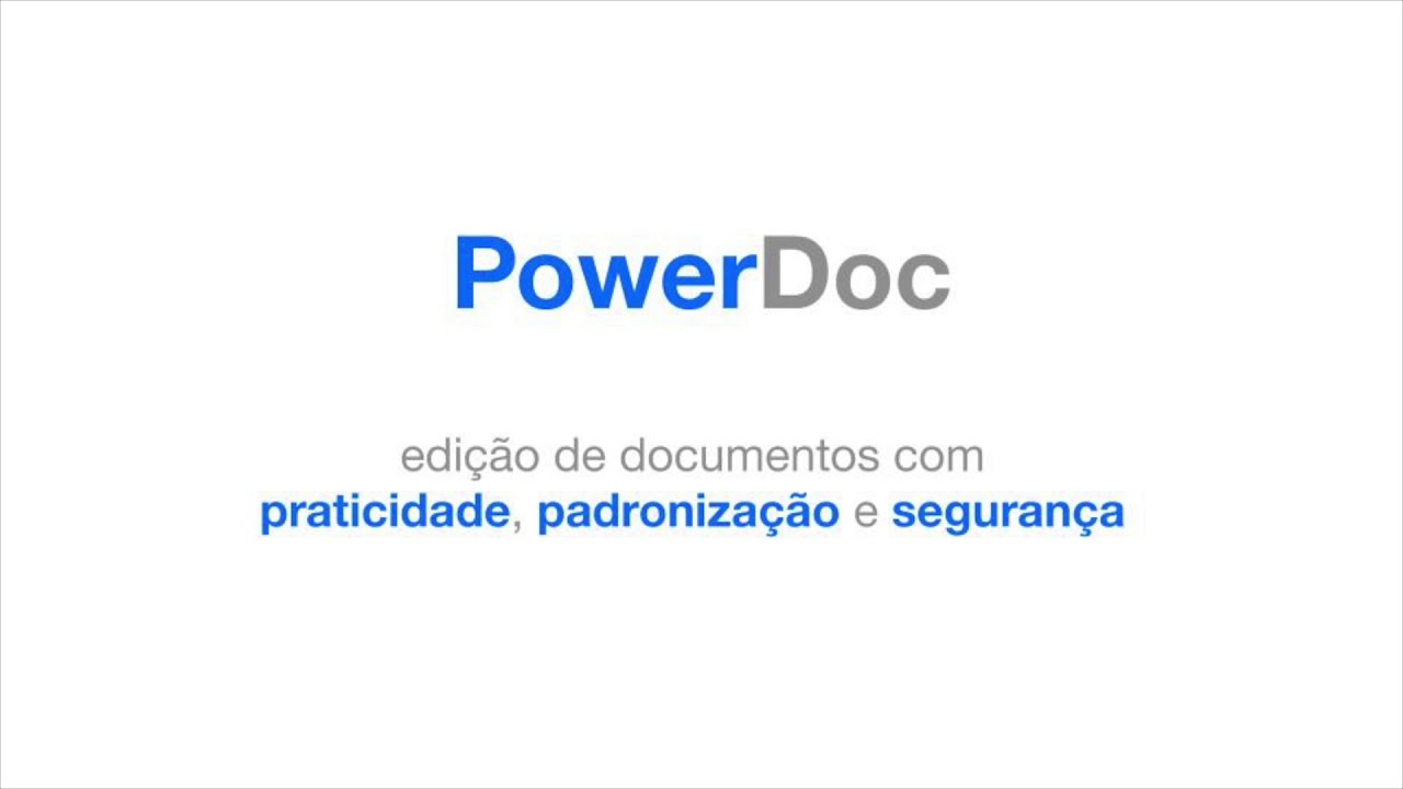PowerDoc - Demo - YouTube