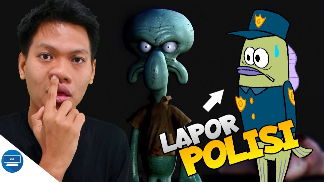 SQUIDWARD DI LAPORKAN KE POLISI KARENA DIA MENCULIK SPONGEBOB ...