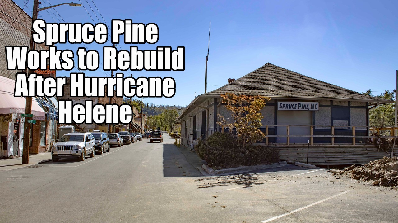 Spruce Pine and Mitchell County Three Weeks After Historic Floods From ...