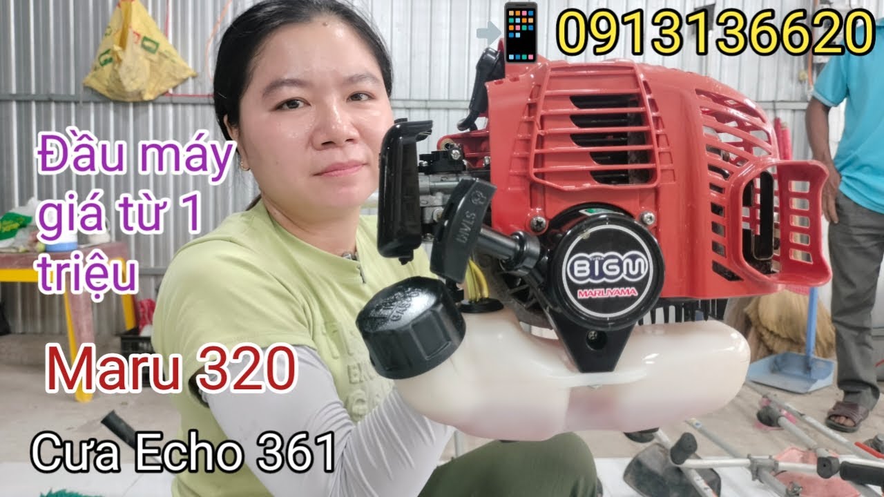 (14/4/2024) lô G13 cắt cỏ và cưa xích nhật bãi giá từ 1 triệu/0913136620/Maru 320_ cưa echo 361 ...
