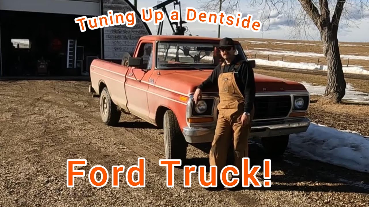 Giving an old Dentside Ford a Tune Up! - YouTube