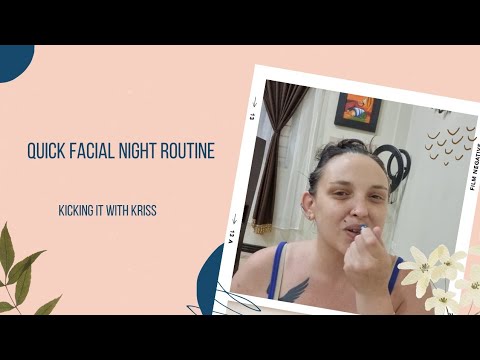 night time Facial Routine!! loreal Paris Revitalift - YouTube