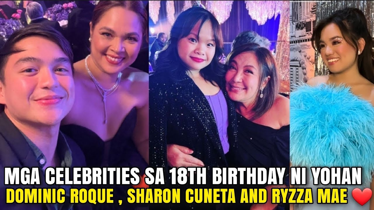 CELEBRITIES SPOTTED sa 18th BIRTHDAY PARTY ni Yohan Agoncillo ! YOHAN ...