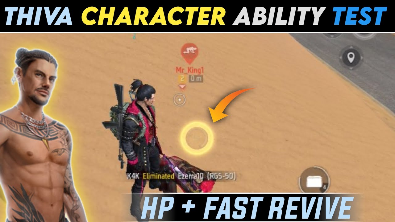 THIVA CHARACTER ABILITY TEST !! THIVA CHARACTER ABILITY AFTER OB40 ...