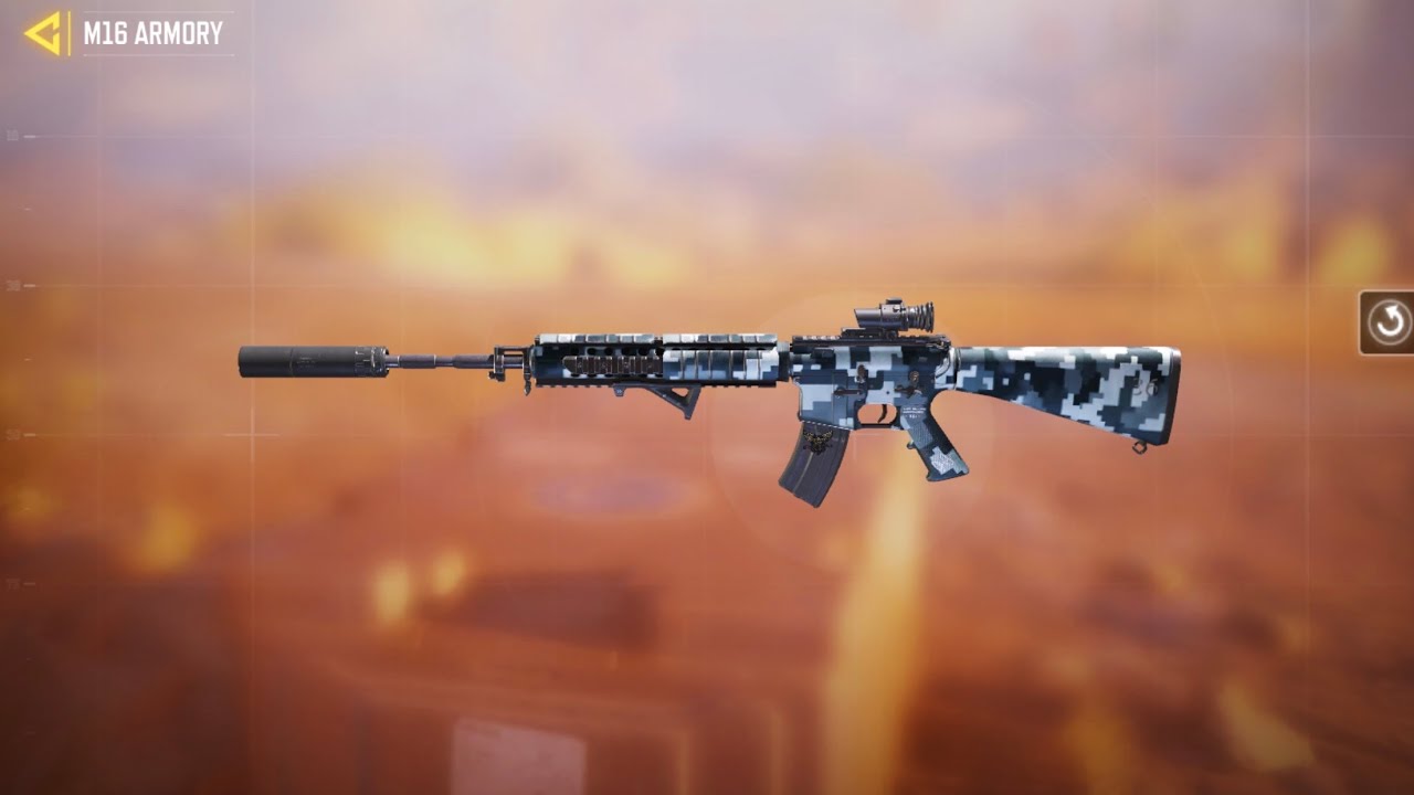 COD Mobile - BR - M16 - Build - #fullauto - YouTube