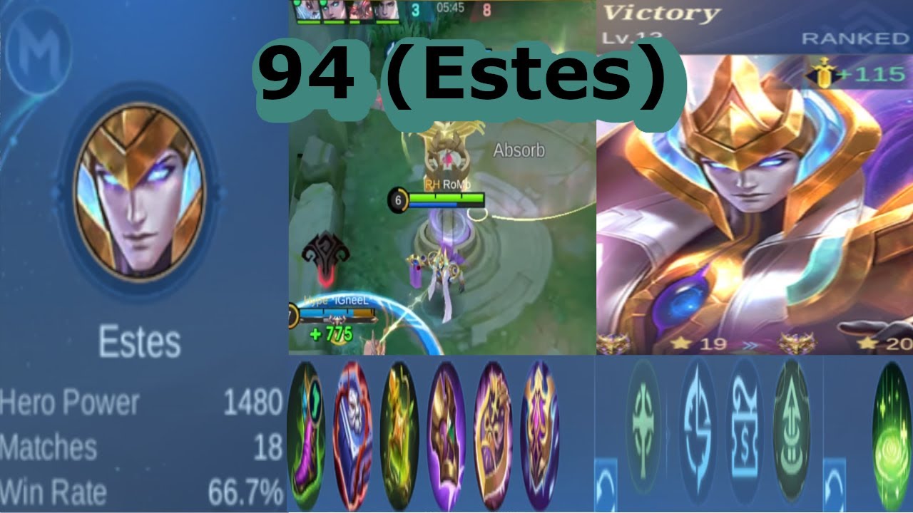 Mobile Legends (Part 94) [Estes] {Mythic} \Solo\ |Season 34| - YouTube