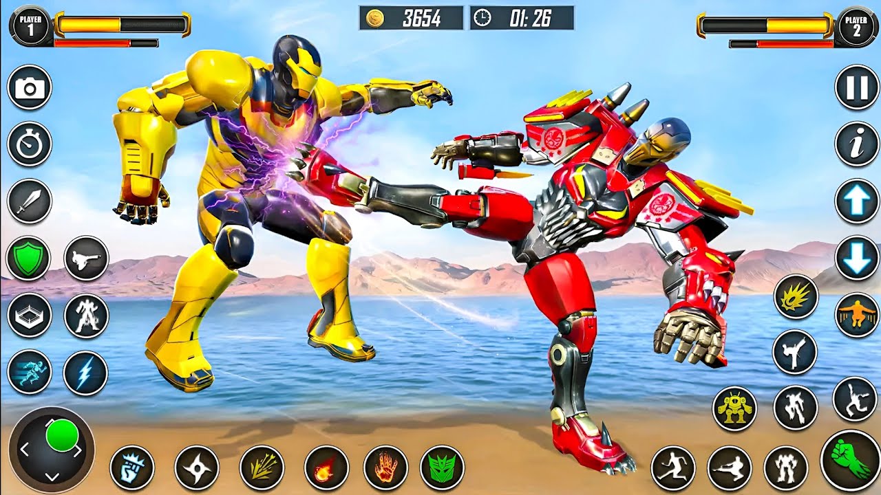 Mage Bee Robot Transformation Jet Car Robot Game 2026 Mage Fight in The ...