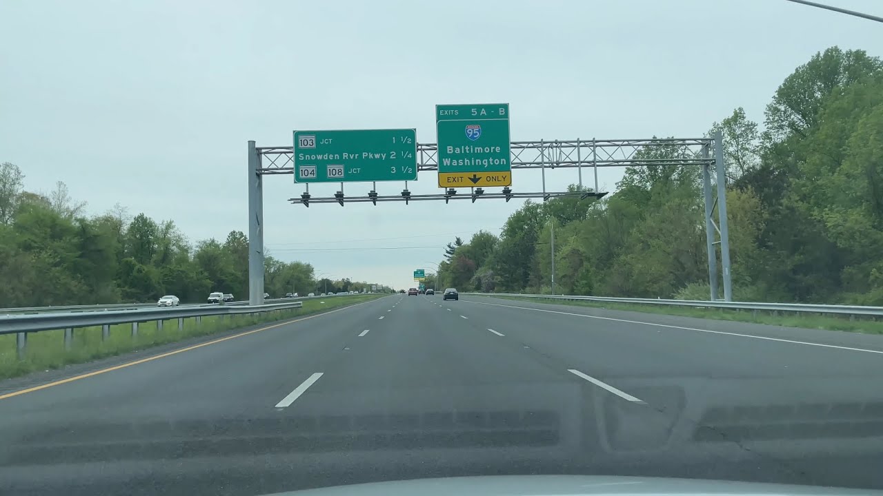 Maryland Route 100 Full Length Both Ways - YouTube