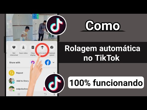 Como rolar automaticamente no Tiktok (2023) |  Rolagem automática no vídeo do Tiktok