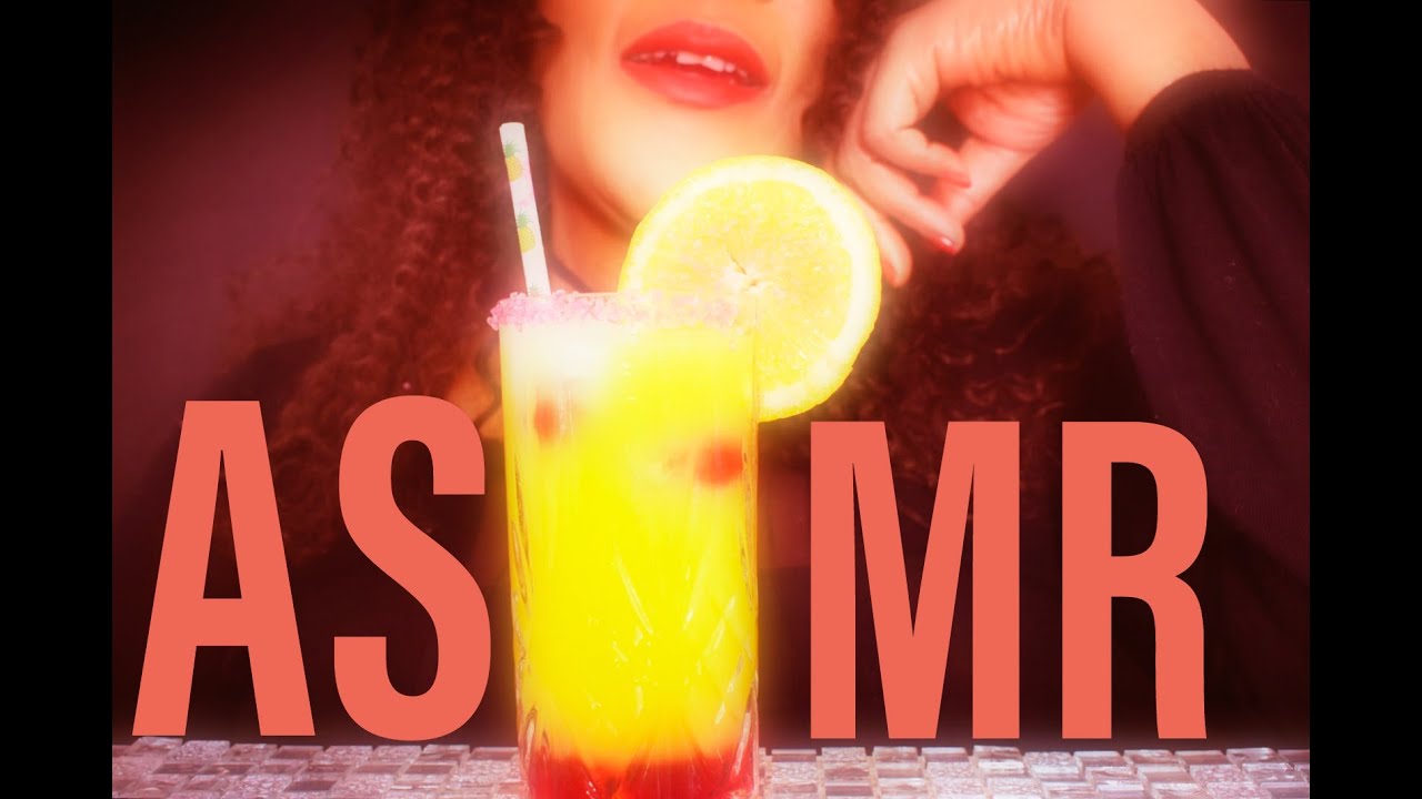 ASMR SUMMER COCKTAIL (DRINKING SOUND) - YouTube