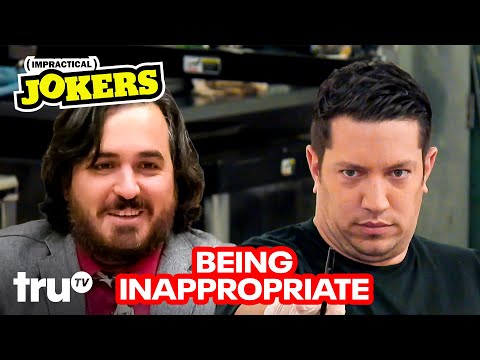 Asking the Most Inappropriate Questions for Almost 5 Minutes (Mashup) | Impractical Jokers | truTV