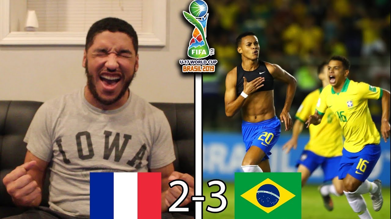 BRASIL SUB 17 COMEBACK! SUB 17 BRASIL AO FINAL! || FRANCE U17 VS BRAZIL ...