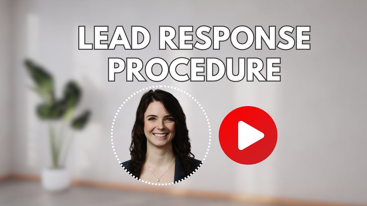 Lead Response Procedure - YouTube