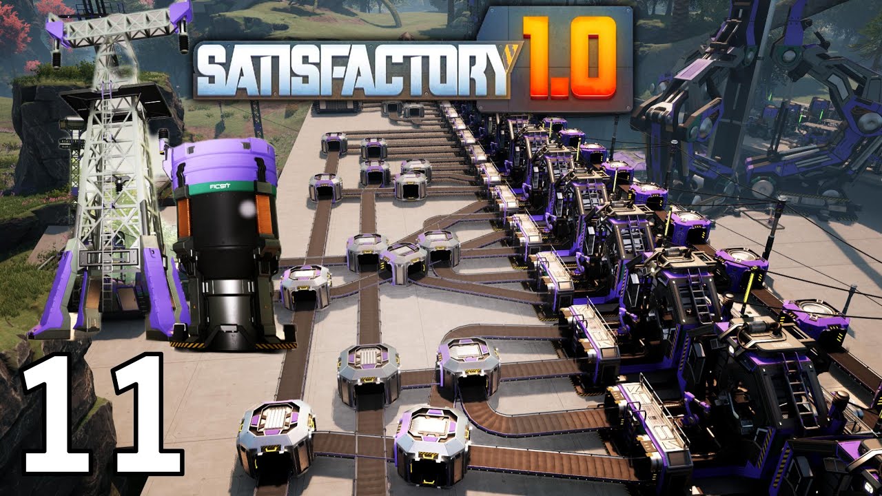 PHASE 2: SENT TO SPACE! [Ep. 11 - Satisfactory 1.0] - YouTube