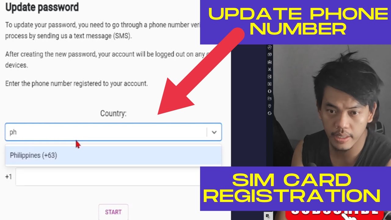 How To Update Your Phone Number On Pi Network; How To Register Your Sim ...