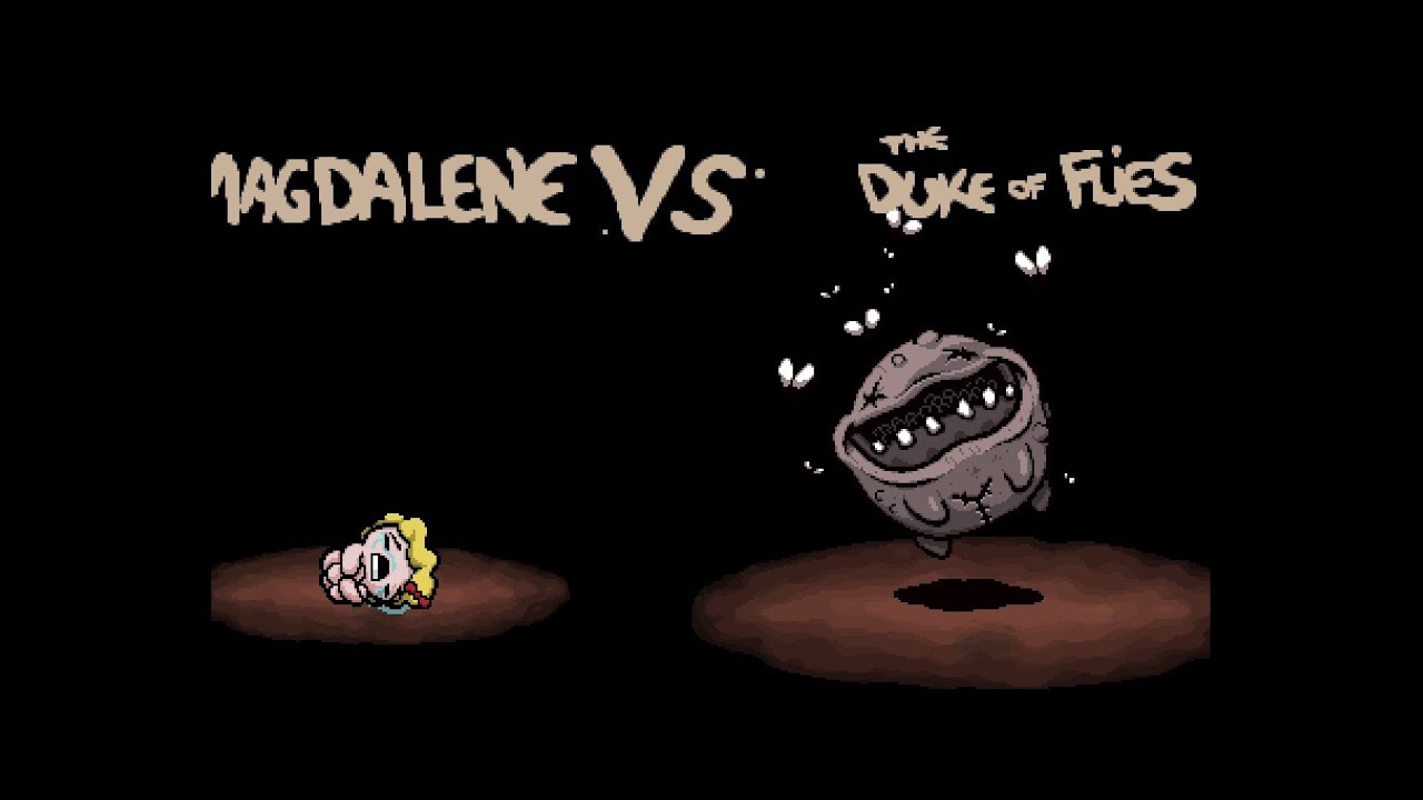 Binding of Isaac: Rebirth "The Duke of Flies" boss - YouTube