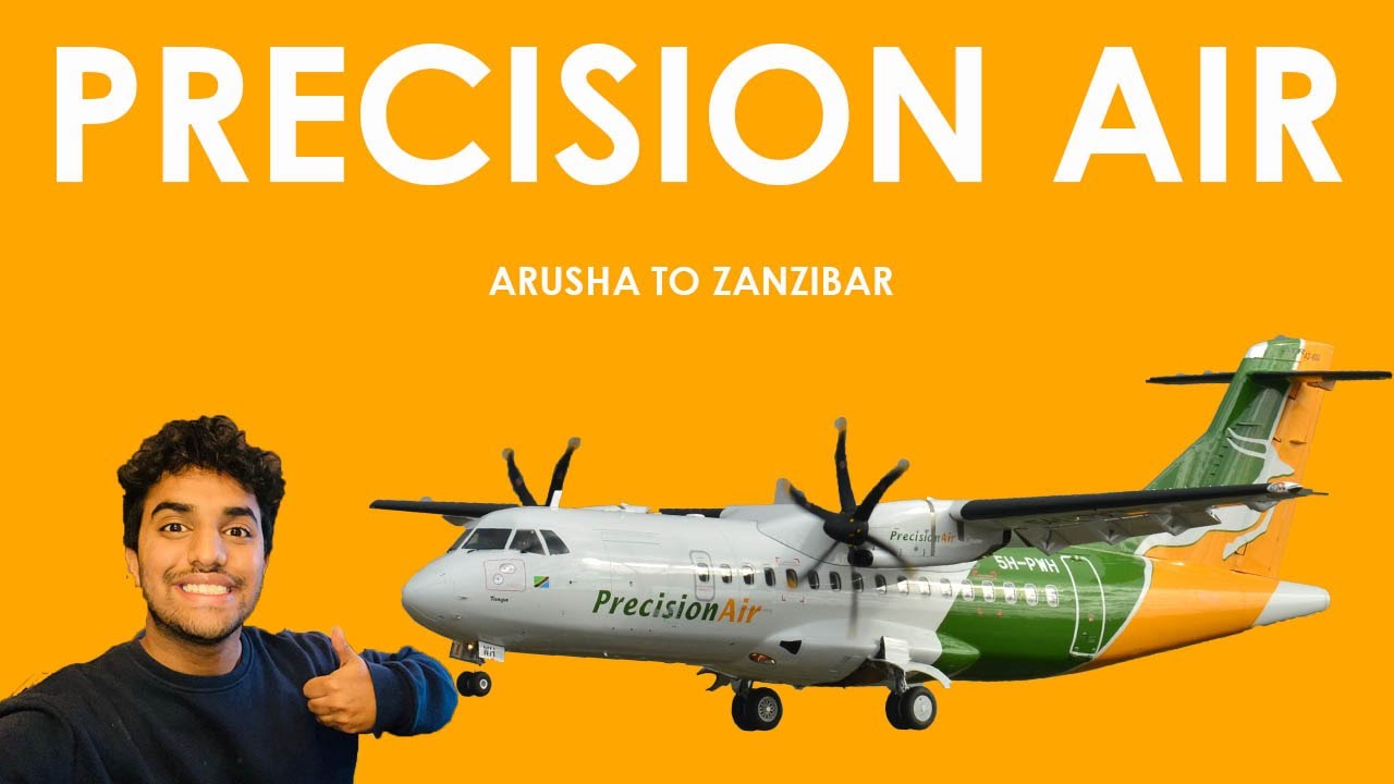 PRECISION AIR ARUSHA TO ZANZIBAR🏝️ Travel Vlog ️ #tripreport - YouTube