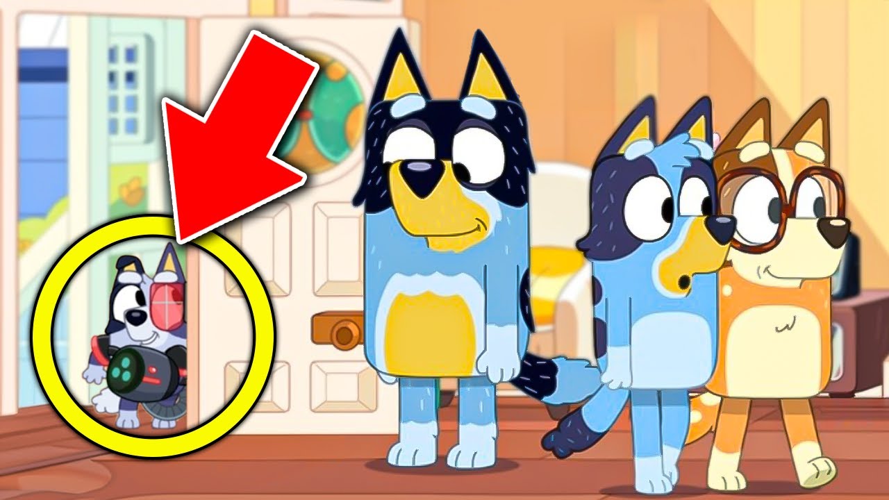 18 AMAZING THINGS You Never Noticed in BLUEY! - YouTube
