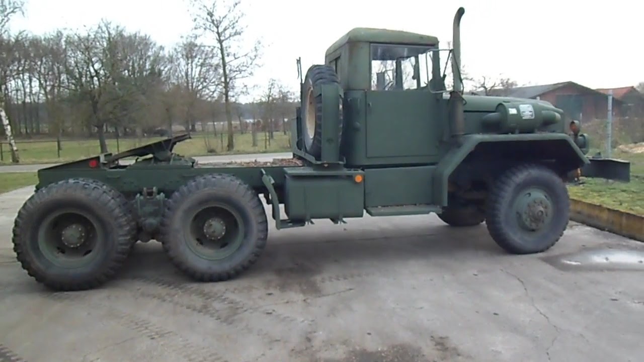 Reo M52a2, tractor truck, ex Vietnam. - YouTube
