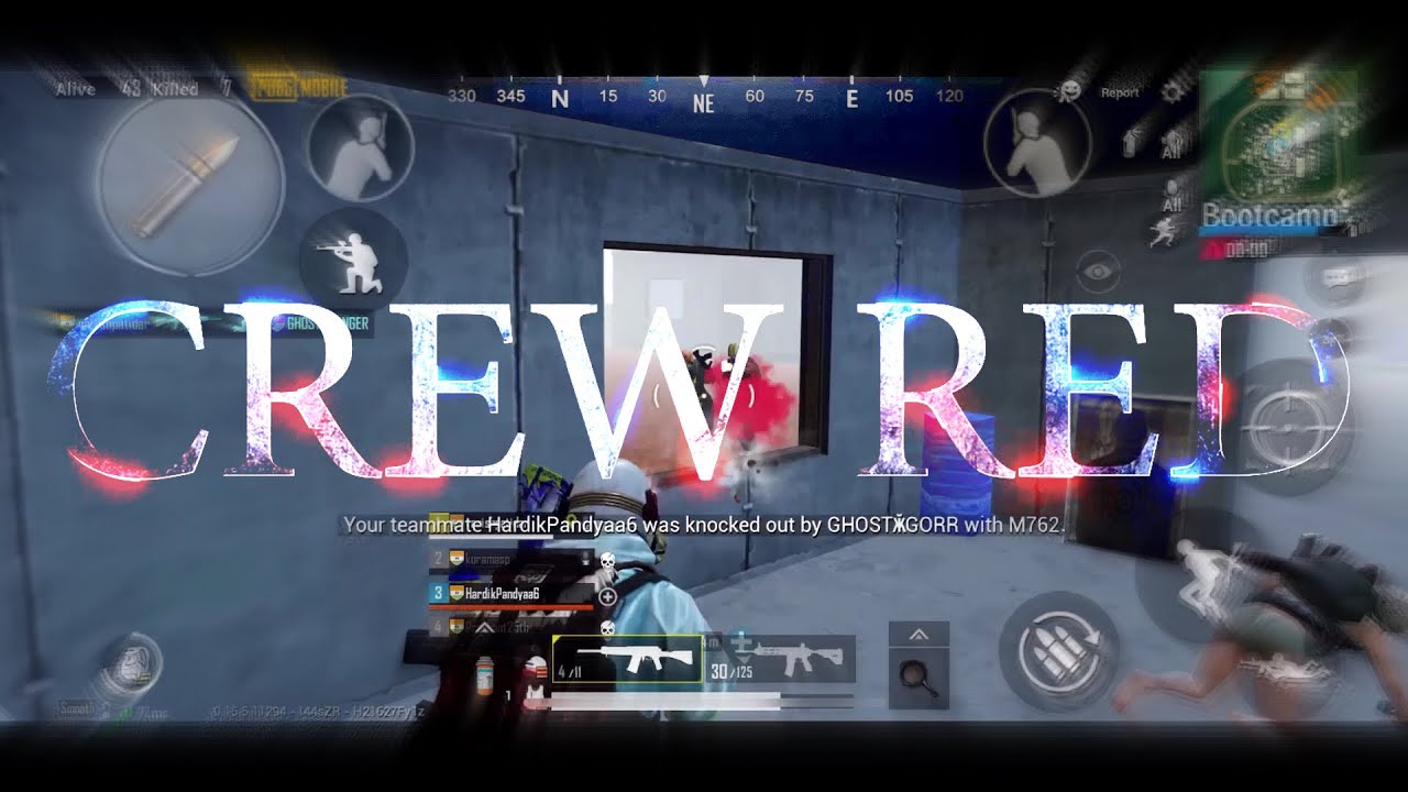 Shotgun skills | s12k s686 | clutches and squad wipes | if its close ,take a shot! | crewred ...