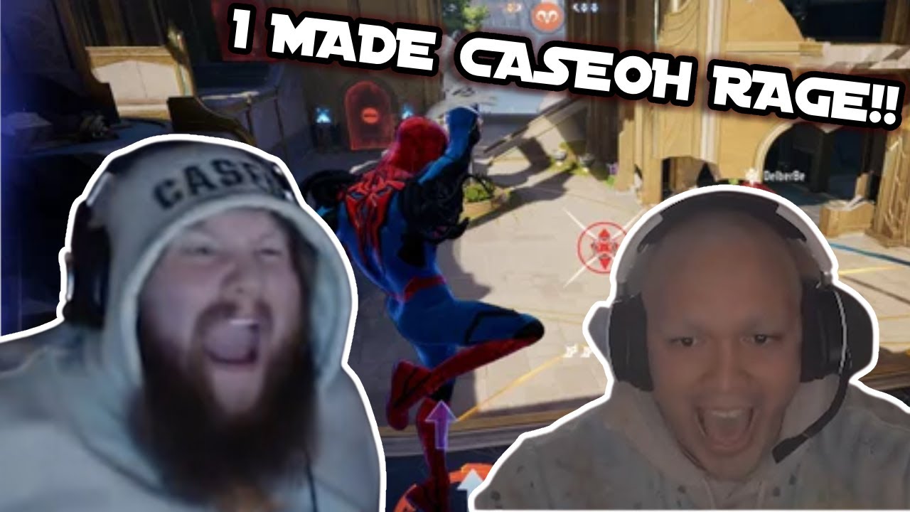 I Made Caseoh Rage Accidentally in Marvel Rivals - YouTube