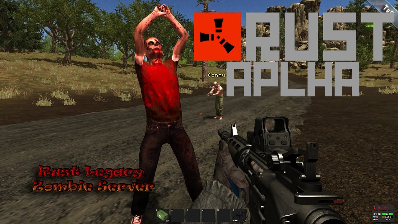 RUST LEGACY ALPHA ZOMBIES 2025 // KlauxX - YouTube