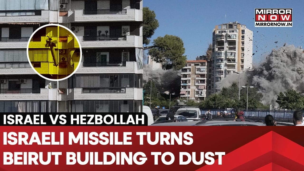 Israeli Missile Strikes Residential Building In Beirut, Complex Turns ...