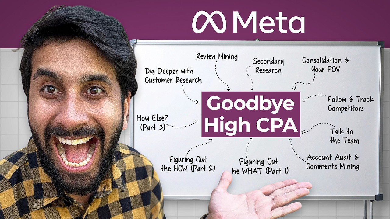 How to Systematically Lower Your CPA on Meta (in 10 Steps) - YouTube
