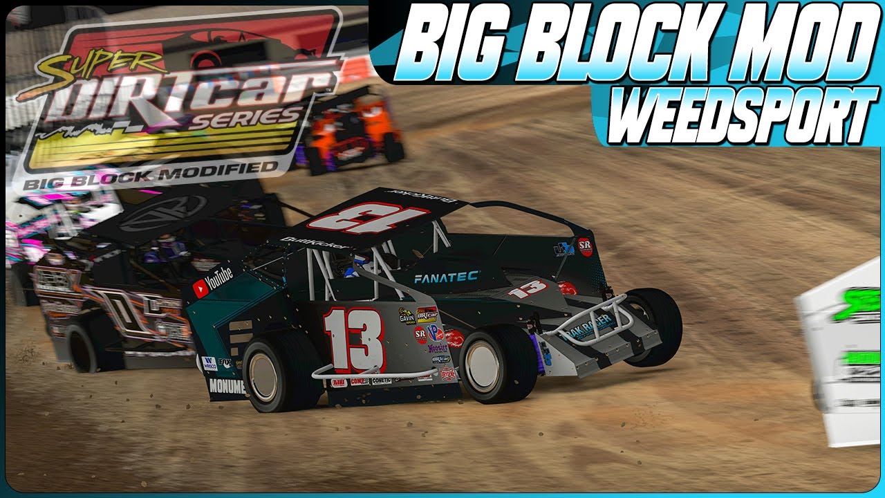 Big Block Modified 'Racing with the Pros' - Weedsport Raceway - iRacing ...