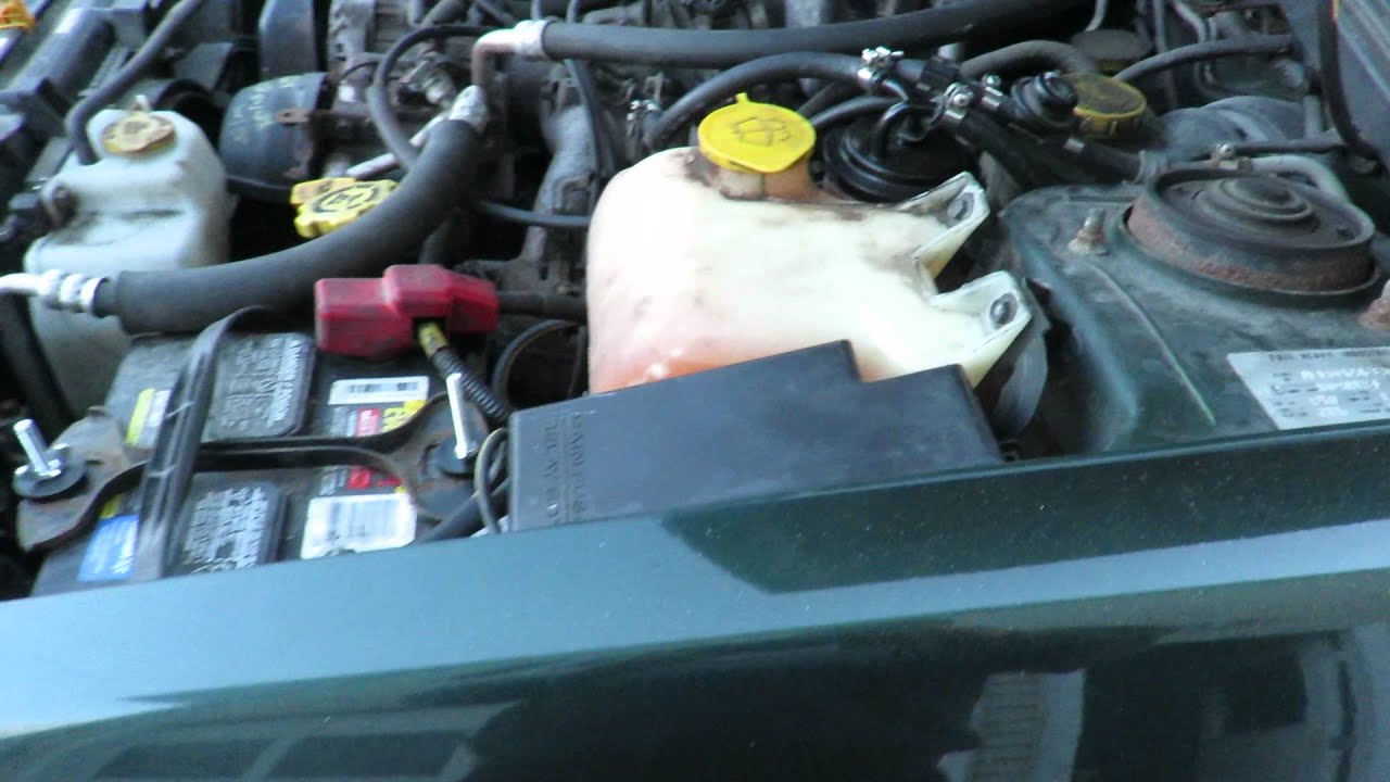 '03 Forester engine ticking noise - YouTube