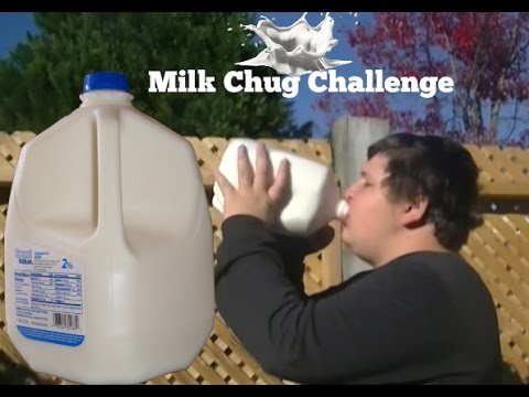 Milk Challenge (Vomit Alert) - YouTube
