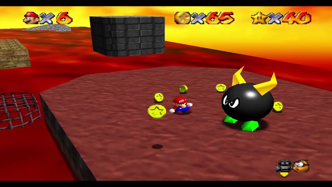 Super Mario 64 Live Longplay competitivo with 2 fases no inicio da ...