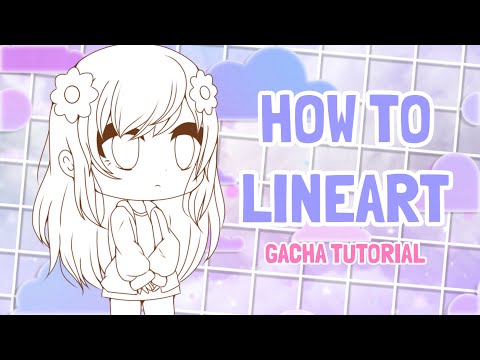How to Edit Lineart in IbisPaint x (Gacha Life Tutorial)