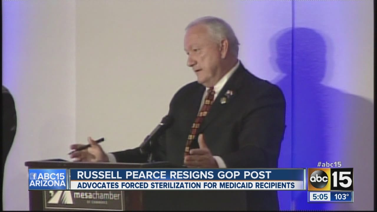 Arizona GOP official Russell Pearce resigns over Medicaid remarks - YouTube
