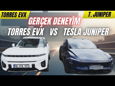 Tesla Model Y Juniper vs Torres EVX Karşılaştırma (Gerçek Sürüş)