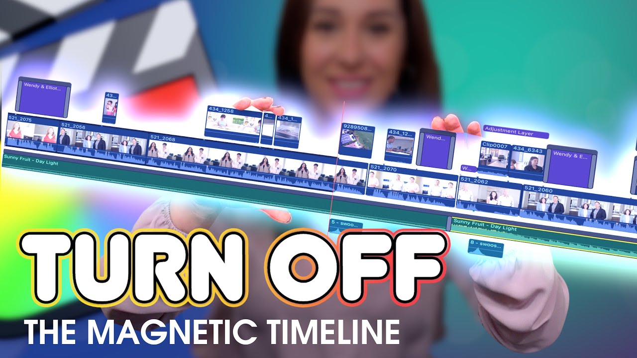 Turn Off The Magnetic Timeline | Final Cut Pro Tutorial - YouTube