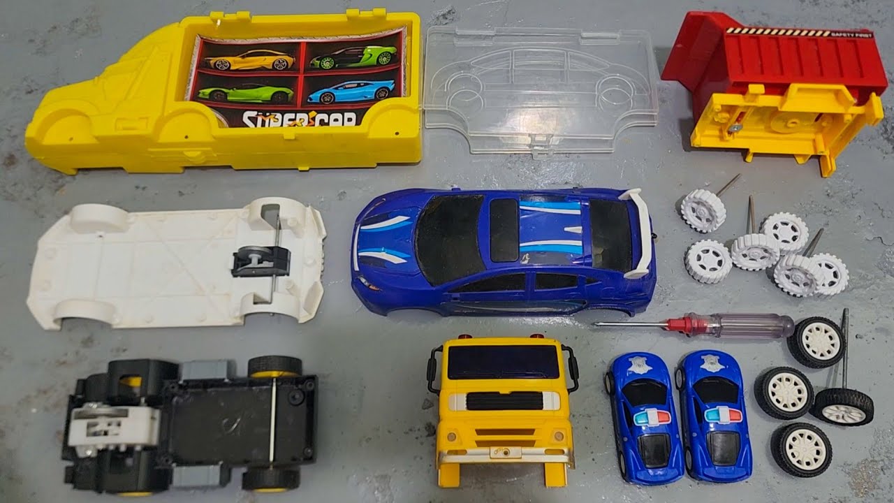 Merakit Mobil Truk Pasir, Mobil Balap dan Mobil Transport Super Car ...