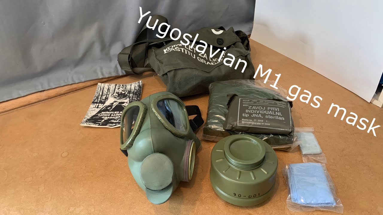 Yugoslavian M1 gas mask - YouTube