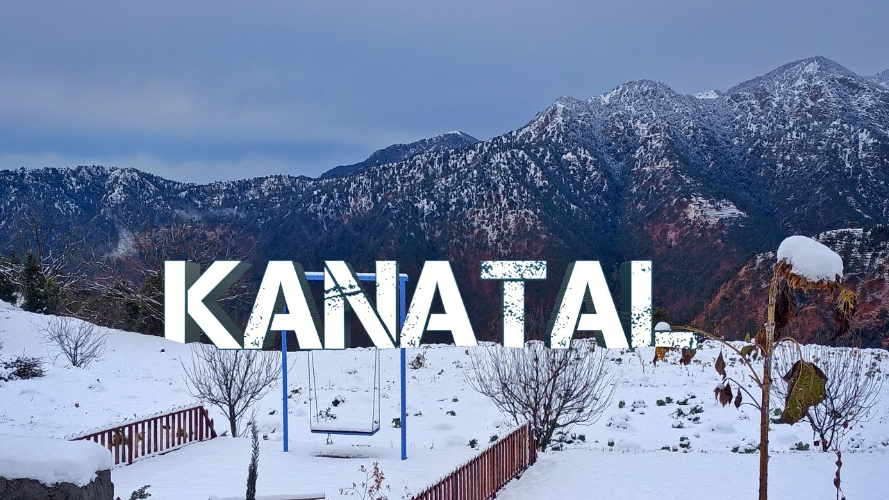 Our First Vlog | Season's First Snow in Kanatal/Mussoorie Uttarakhand ...