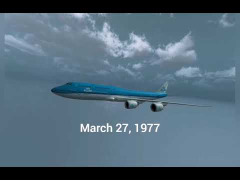 Tenerife Airport Disaster - KLM flight 4805 and Pan Am flight 1736 ...