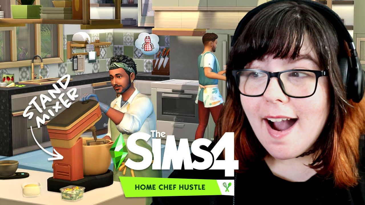NEW SMALL APPLIANCES & FULL KITCHEN SET 🍕🧇// The Sims 4 Home Chef ...