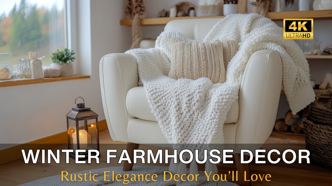 Rustic Elegance: Transform Your Home with Winter Farmhouse Decor Ideas ...