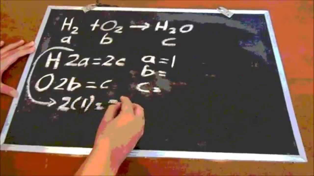 How To Balance Chemical Equation using Easy Algebra Method YouTube how-to-balance-chemical-equation-using-easy-algebra-method-youtube