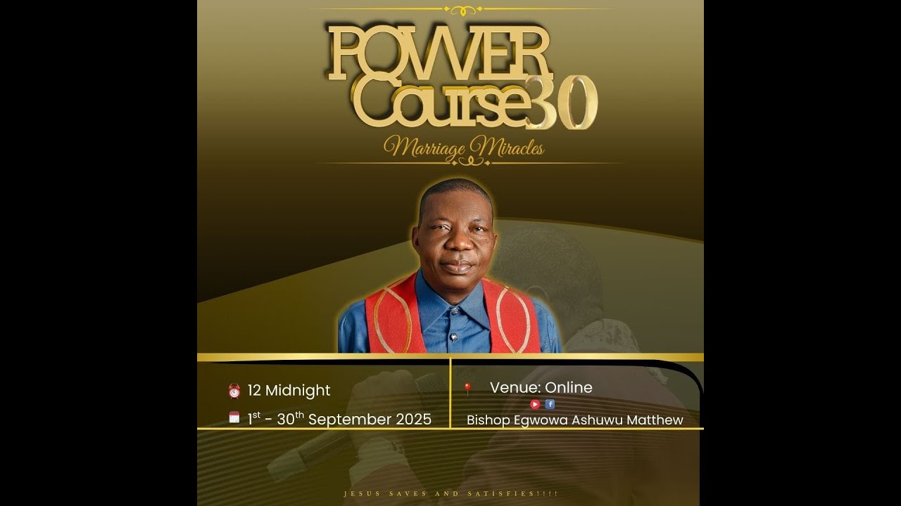 Live_Power_Course_30 day 25(BE FRUITFUL AND MULTIPLY). - YouTube