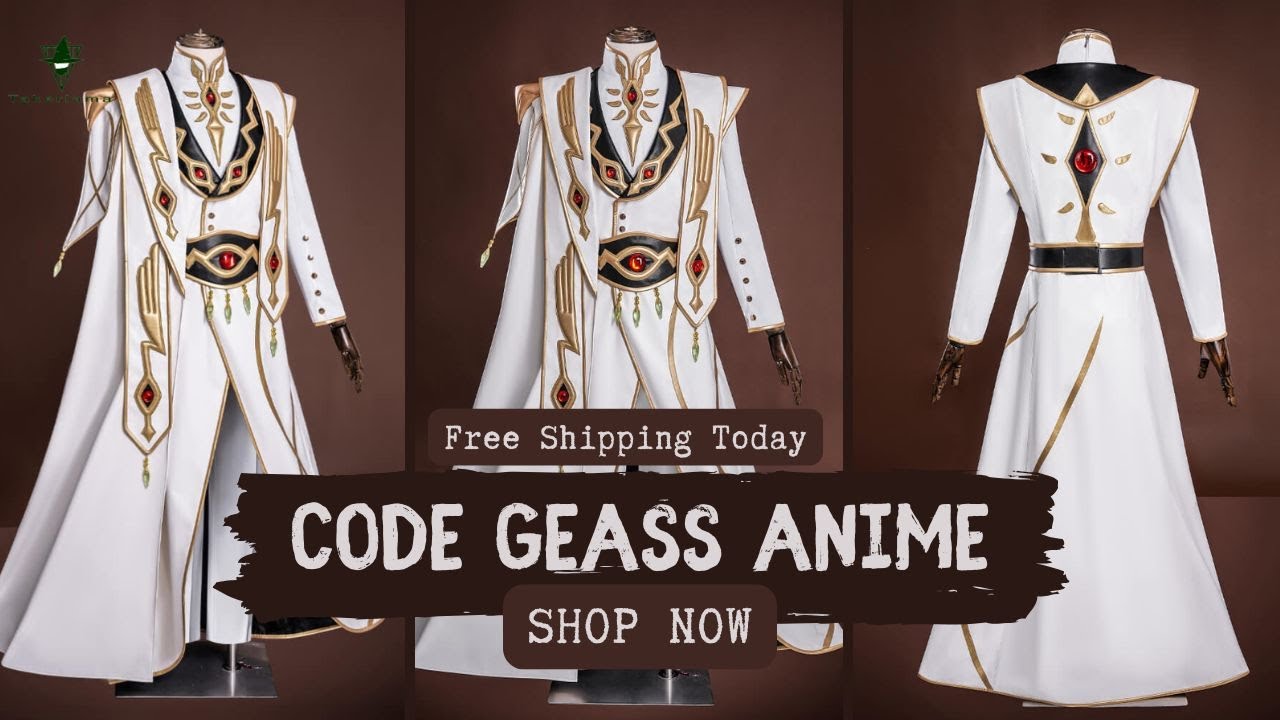 Code Geass Lelouch vi Britannia King Cosplay Costume Anime #Takerlama # ...