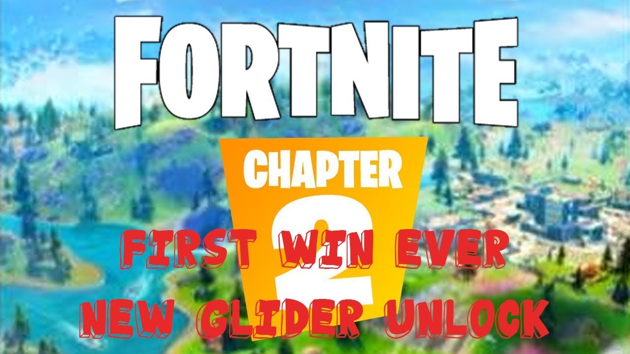 Fortnite Chapter 2 First WIN EVER! NEW GLIDER UNLOCK (season 1) - YouTube