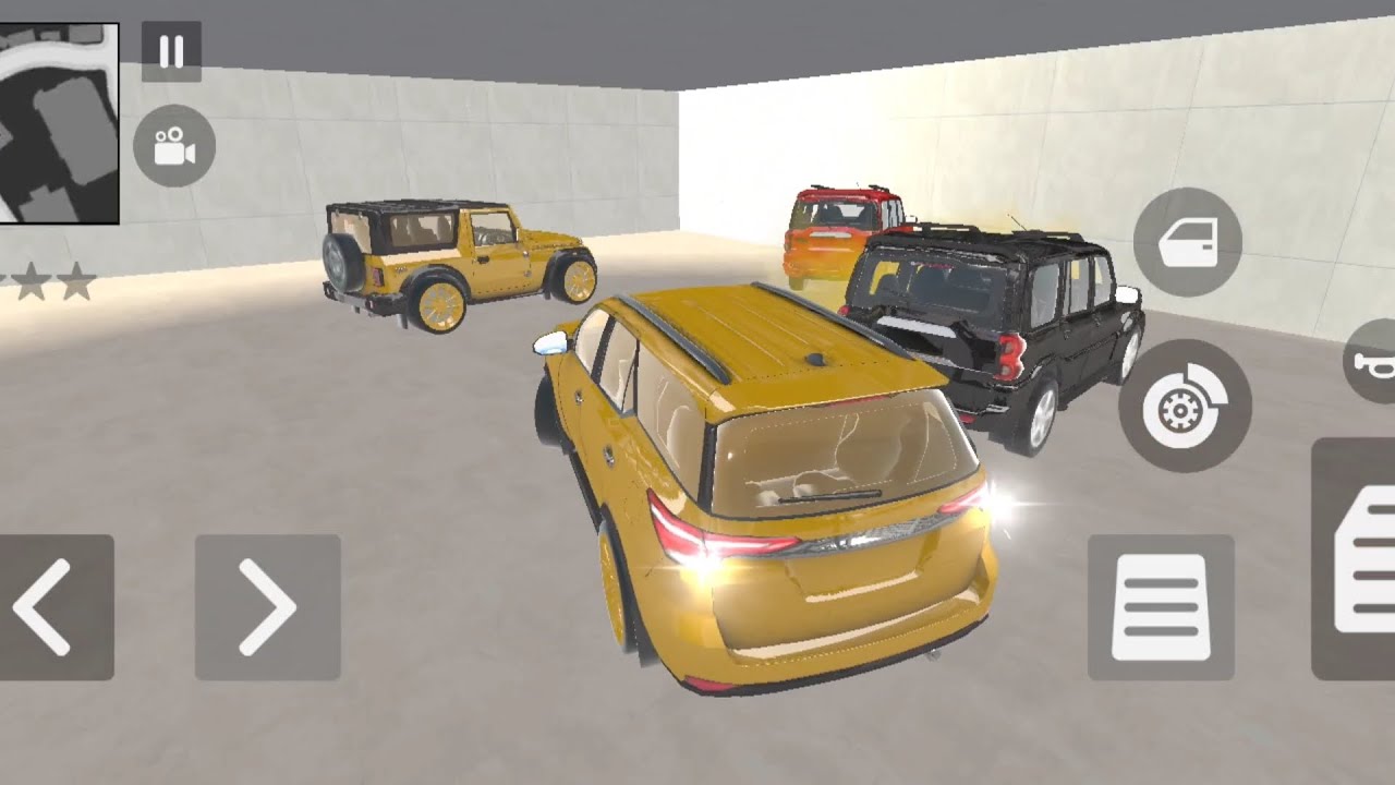 "Modified Yellow Car Escapes Police in Indian Theft Auto Simulator ...