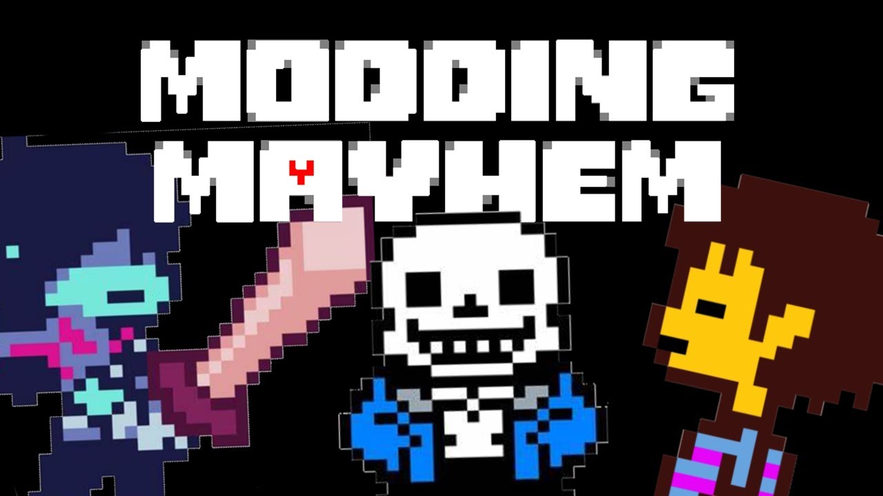 UNDERTALE and DELTARUNE Modding MAYHEM - YouTube